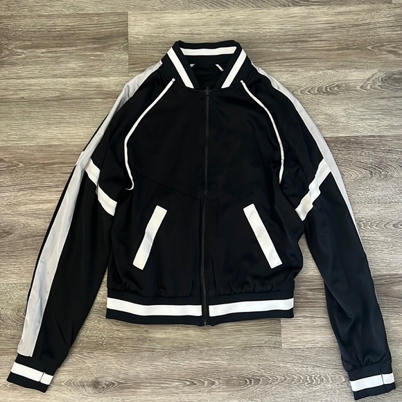 blanc noir | Jackets & Coats | Blanc Noir Interchangeable Track Jacket ...
